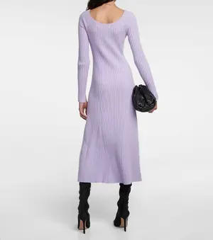Dorothee Schumacher Ribbed-knit Midi Dress