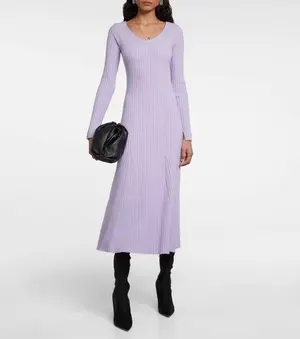 Dorothee Schumacher Ribbed-knit Midi Dress