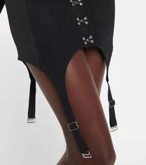 DION LEE High-rise Miniskirt
