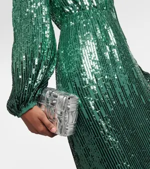 Rixo Coco Sequin Maxi Dress