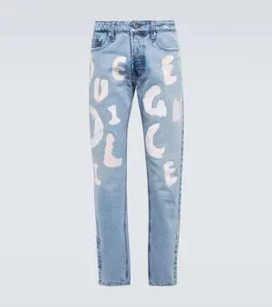 DUE DILIGENCE Printed Jeans