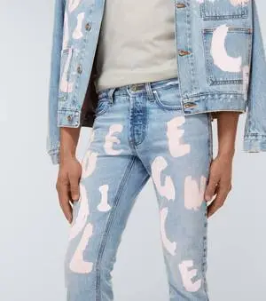 DUE DILIGENCE Printed Jeans