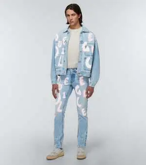 DUE DILIGENCE Printed Jeans