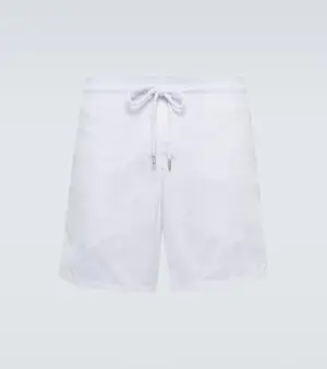 Vilebrequin Drawstring Swim Shorts - White