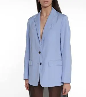 Dries Van Noten Cotton Poplin Blazer