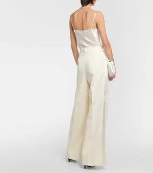Wardrobe.NYC High-rise Wide-leg Wool Pants