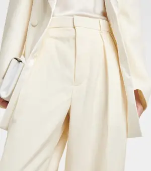 Wardrobe.NYC High-rise Wide-leg Wool Pants