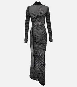 Mugler Ruched Evening Dresses For Women