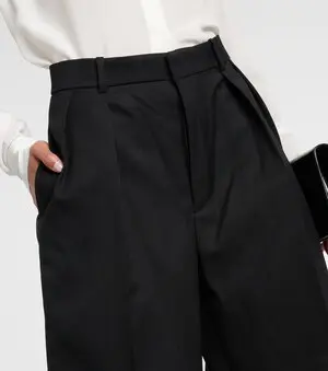 Wardrobe.NYC Pleated Wide-leg Trousers