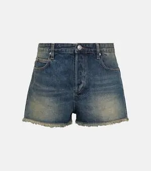Isabel Marant Étoile Lesia Mid-rise Denim Shorts