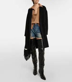 Isabel Marant Étoile Lesia Mid-rise Denim Shorts