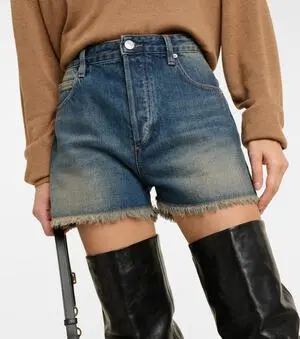Isabel Marant Étoile Lesia Mid-rise Denim Shorts