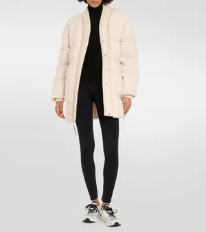 Varley Wynn Puffer Jacket In Sandshell