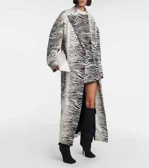 Attico Oversized Cotton-blend Coat