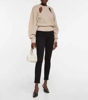 7 For All Mankind Roxanne Mid-rise Skinny Jeans