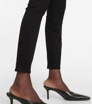 7 For All Mankind Roxanne Mid-rise Skinny Jeans