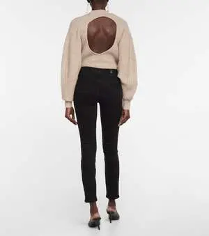 7 For All Mankind Roxanne Mid-rise Skinny Jeans