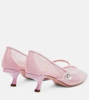 ROGER VIVIER Babies Virgule Pumps