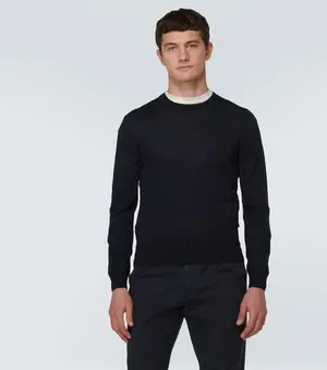 TOM FORD Wool Sweater - Blue