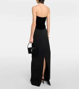 Wardrobe.NYC Velvet Tube Top