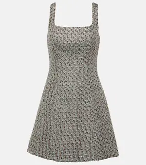 Veronica Beard Delphine Tweed Mini Dress