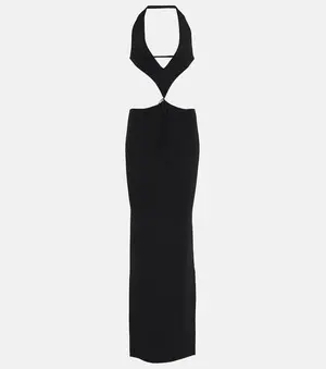Aya Muse Halterneck Evening Dresses