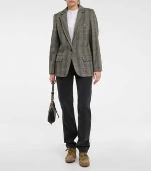 Isabel Marant Étoile Bobby Suede Wedge Sneakers - Grey