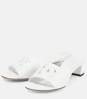 Dolce & Gabbana Dg Leather Mules
