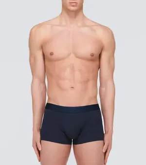 Sunspel Set Of 3 Cotton-blend Boxer Briefs