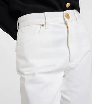 Balmain High-rise Straight Jeans
