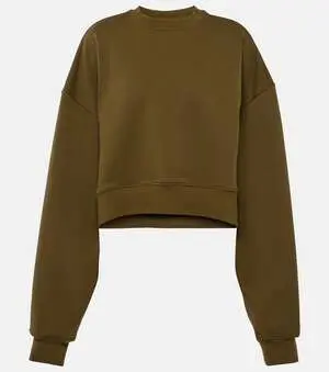 Wardrobe.NYC X Hailey Bieber Cotton Jersey Top - Green