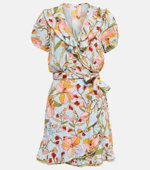 Poupette St Barth Floral Minidress - Multicoloured