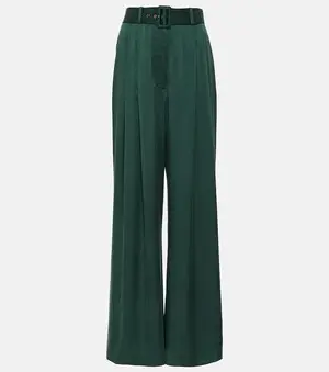 Zimmermann Tuck Wide-leg Pants