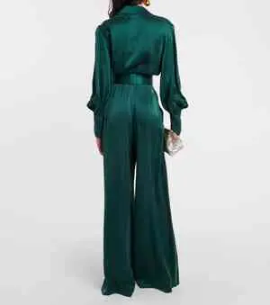 Zimmermann Tuck Wide-leg Pants