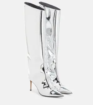 Alexandre Vauthier Alex 105 Metallic Knee-high Boots