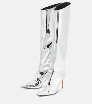 Alexandre Vauthier Alex 105 Metallic Knee-high Boots