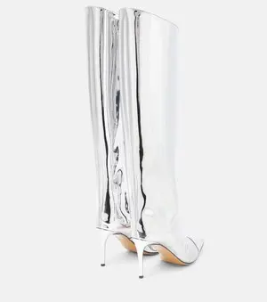 Alexandre Vauthier Alex 105 Metallic Knee-high Boots