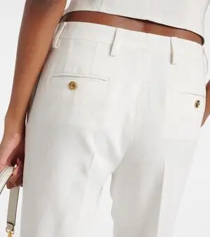 Etro Mid-rise Flared Trousers