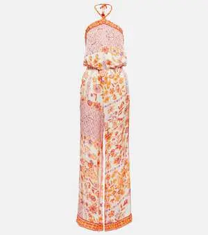 Poupette St Barth Isabelle Printed Jumpsuit - Multicoloured
