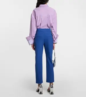 Veronica Beard Renzo High-rise Slim Pants