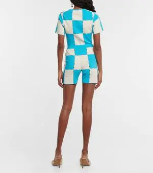 Jacquemus Le Short Gelato Checked Shorts - Multicoloured