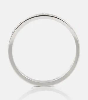 Gucci 18kt White Gold Icon Ring - Silver