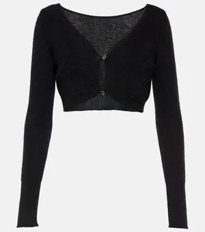 Jacquemus Le Cardigan Alzou Cropped Cardigan
