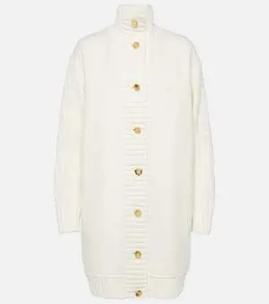 Max Mara Alcazar Wool And Cashmere Cardigan