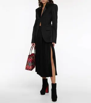 CHRISTIAN LOUBOUTIN Movida 130 Suede Ankle Boots