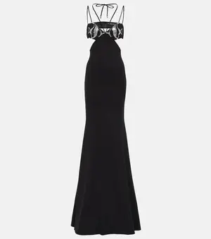David Koma Embroidered Evening Dresses