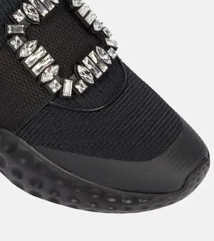 ROGER VIVIER Viv' Run Moonlight Strass Sneakers