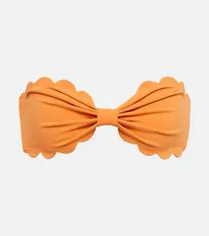Marysia Strapless Bow-tie Bikini Top