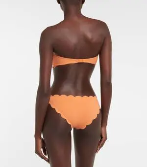 Marysia Strapless Bow-tie Bikini Top