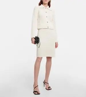 Dorothee Schumacher Crochet Pencil Skirt